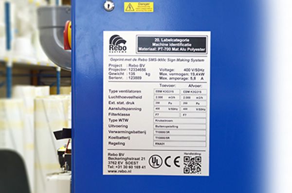 MACHINE IDENTIFICATION | Labelsmarkers